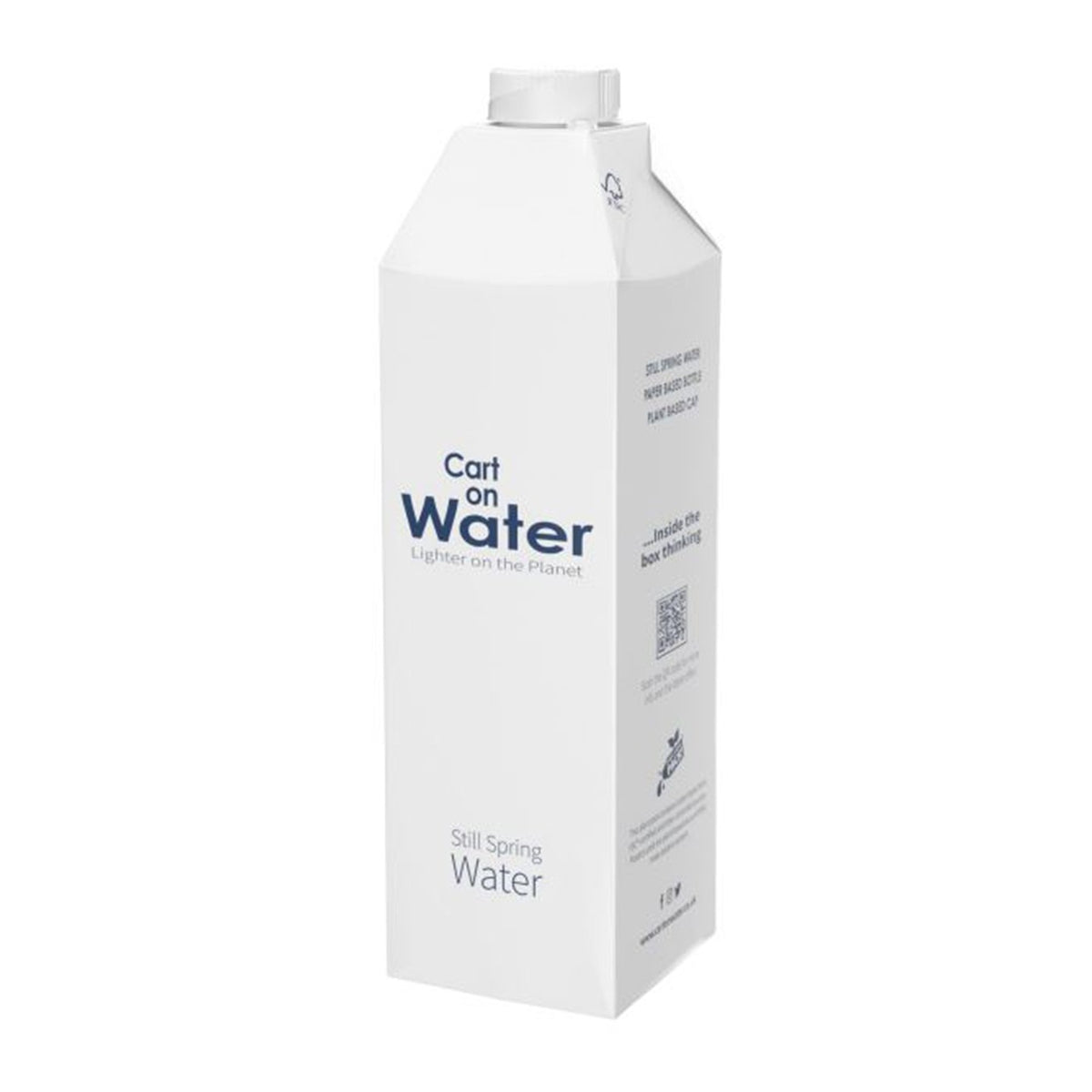 Carton Water Spring Water – 1L Pack of 24 – DRINK WATER WORKS LTD (VAT ...